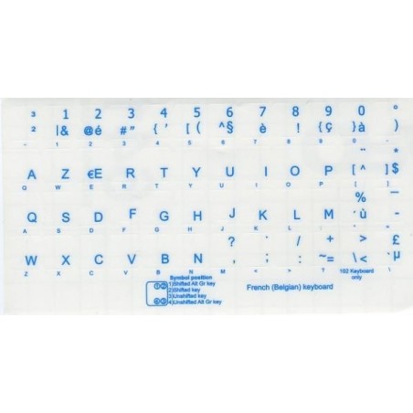 Belgian French tran PC