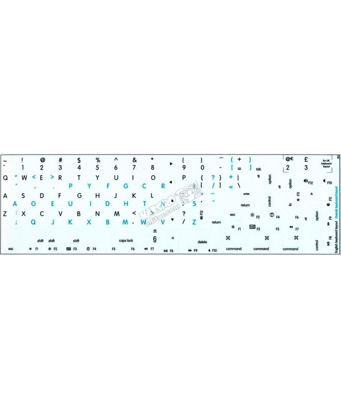 Dvorak Eng non-tran Apple