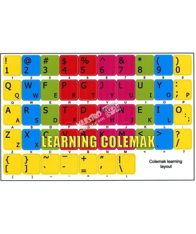 Learn Colemak Color non tran PC