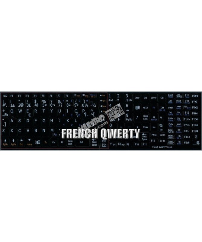 French QWERTY Notebook