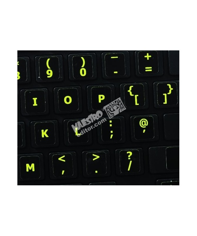 Glowing English UK Mac