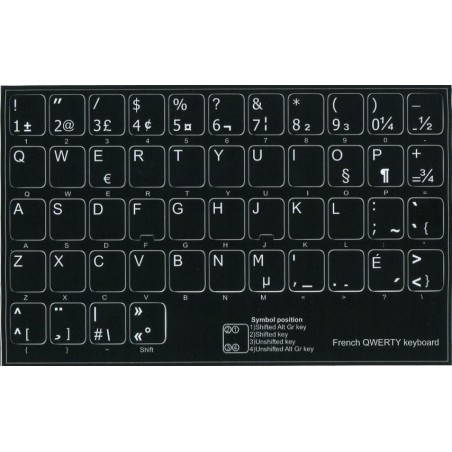 Fren QWERTY non tran PC