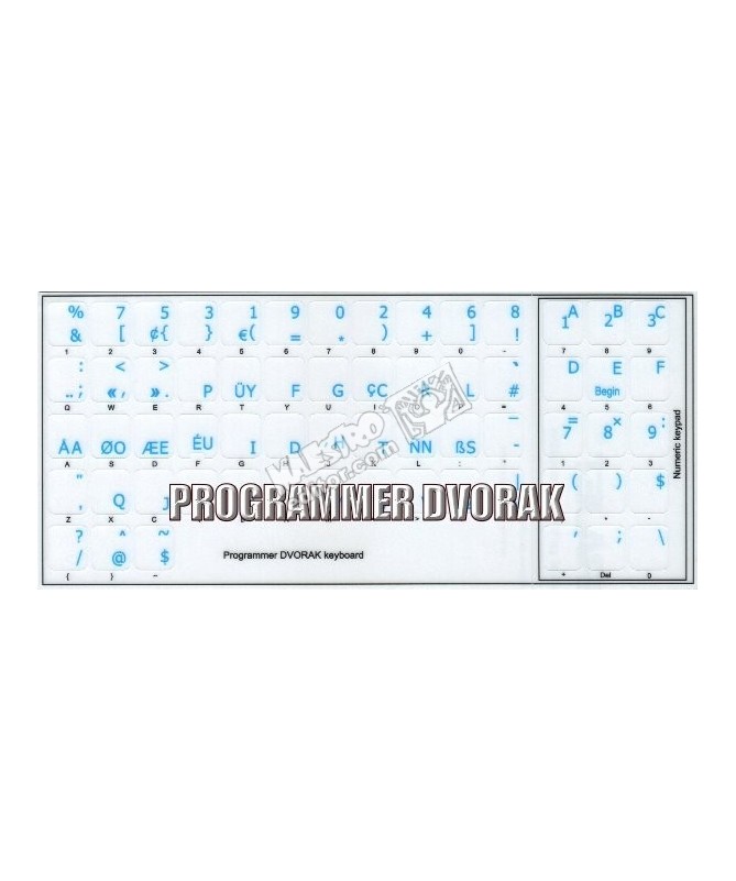 Program Dvorak tran PC