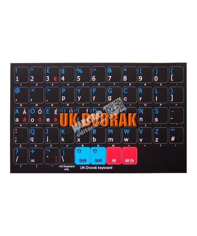Dvorak UK non tran PC