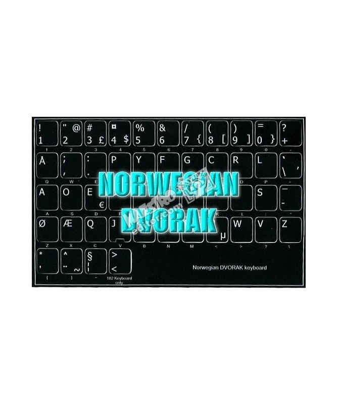 Norweg Dvorak non tran PC