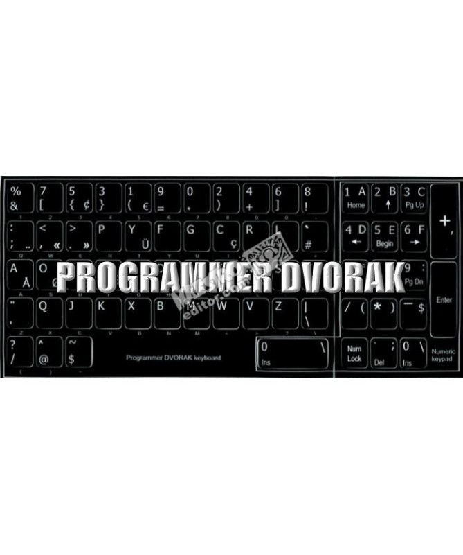 Program Dvorak non tran PC